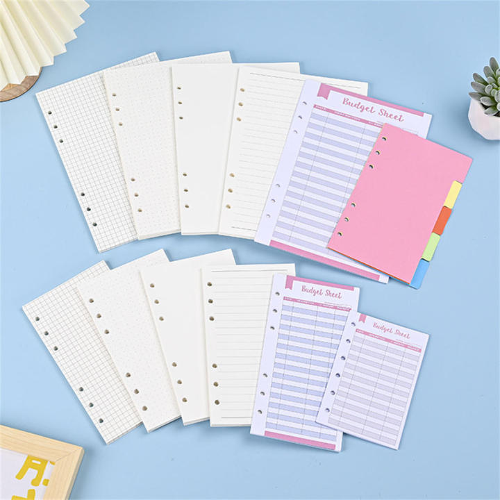 Planner Refill Notebook Inner Page Notebook A7 Loose-leaf Notebook A6 ...