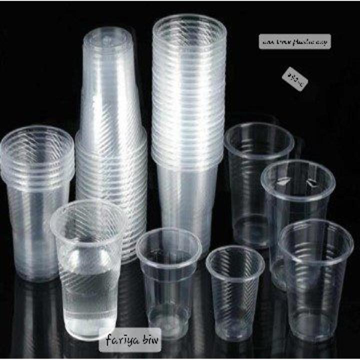 one time plastic cup..250ml......25 pcs | Daraz.com.bd