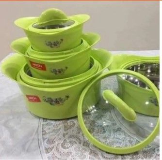 RFL Jupiter Stelo Hot pot set 1200,1800,2500ML-Glass Lid | Daraz.com.bd