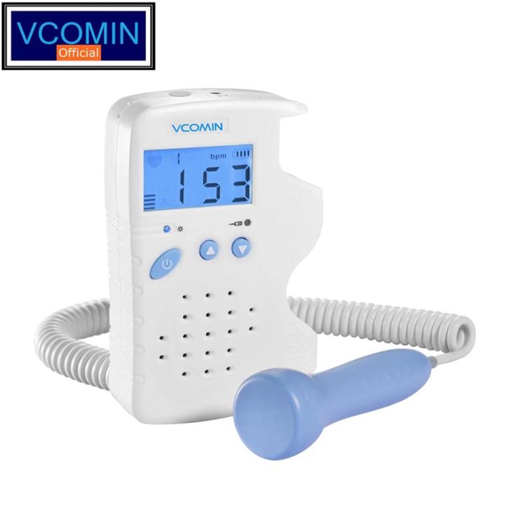 Vicmon Fetal Doppler Hand Hold Pocket Portable Sound Baby Heart ...