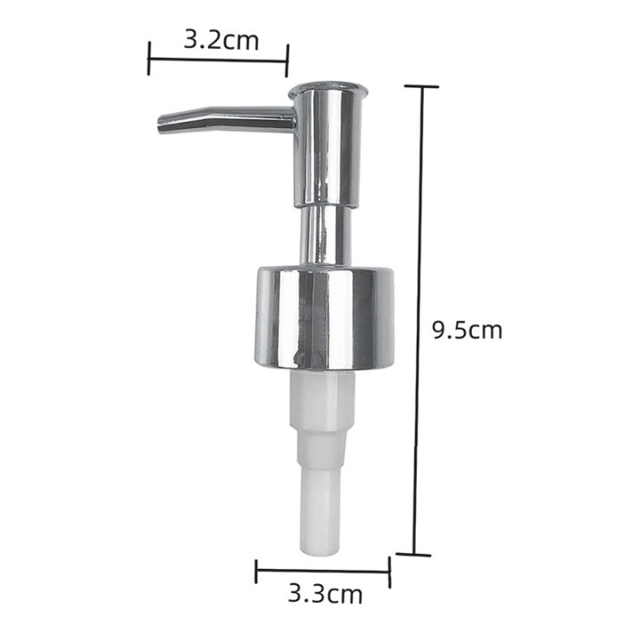 DIY Soap Pump Liquid Lotion Dispenser Replacement Head Jar Tube 28 ...