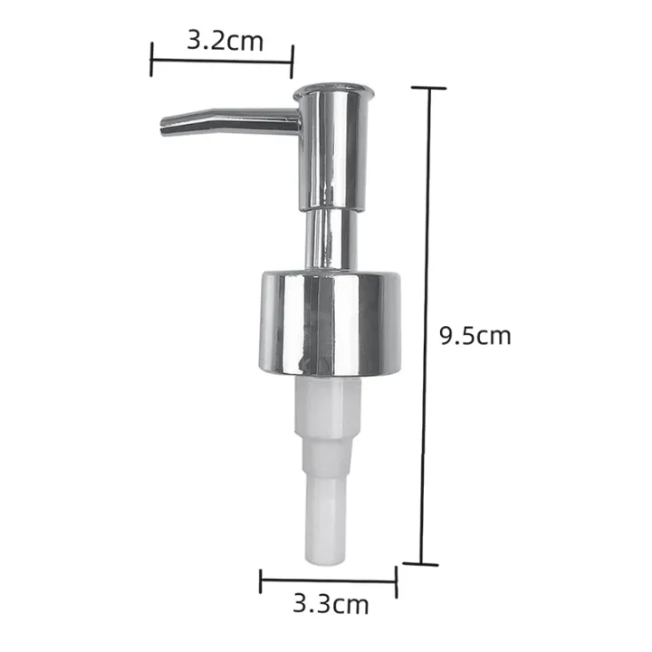 DIY Soap Pump Lotion Dispenser Replacement Head Jar Tube 28 Thread ...