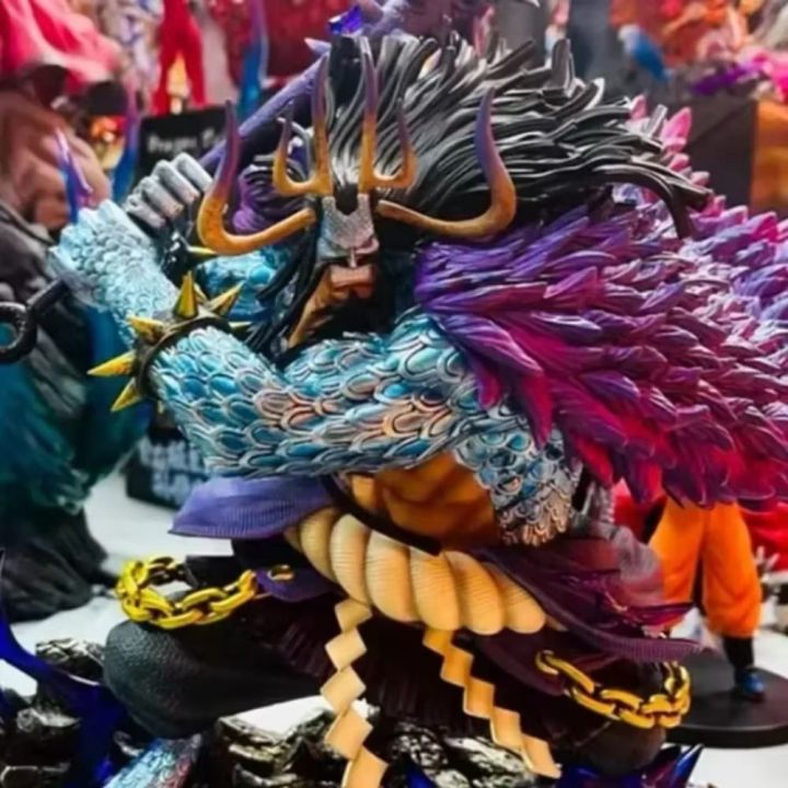 Anime Peripheral Human-beast Form Kaido Anime Figure Sea Domination PVC ...
