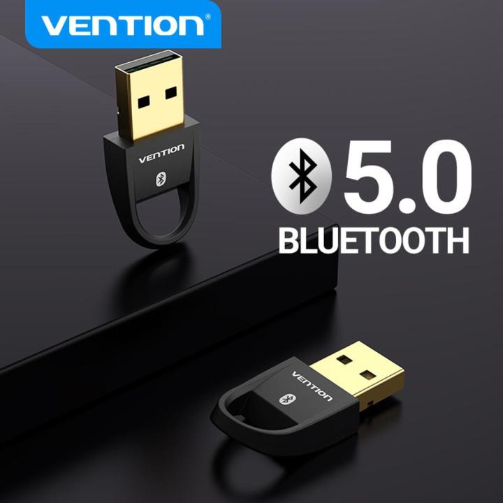 Vention USB Bluetooth 5.0 Dongle Adapter for Airpods PC PS4 Printer ...