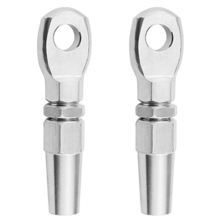 2Pcs Marine Grade 316 Stainless Steel Swageless Eye Terminal Wire Cable ... 2Pcs Marine Grade 316 Stainless Steel Swageless Eye Terminal Wire Cable ...