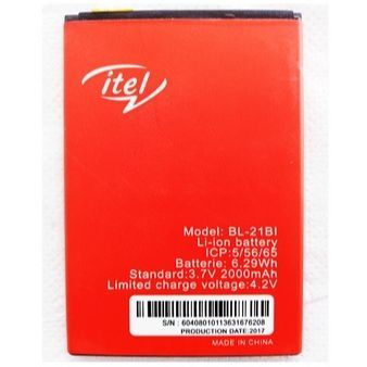 Itel BL-21BI Battery for Itel S31 - 2000mAh | Daraz.com.bd