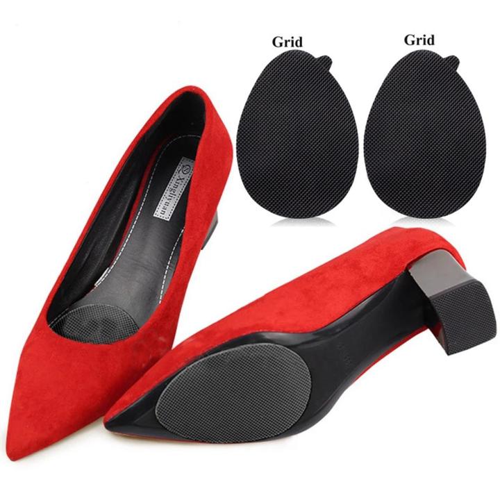 【The-Best】 2Pairs Anti-Slip Non Skid Shoe Grips Shoe Sole Protector ...