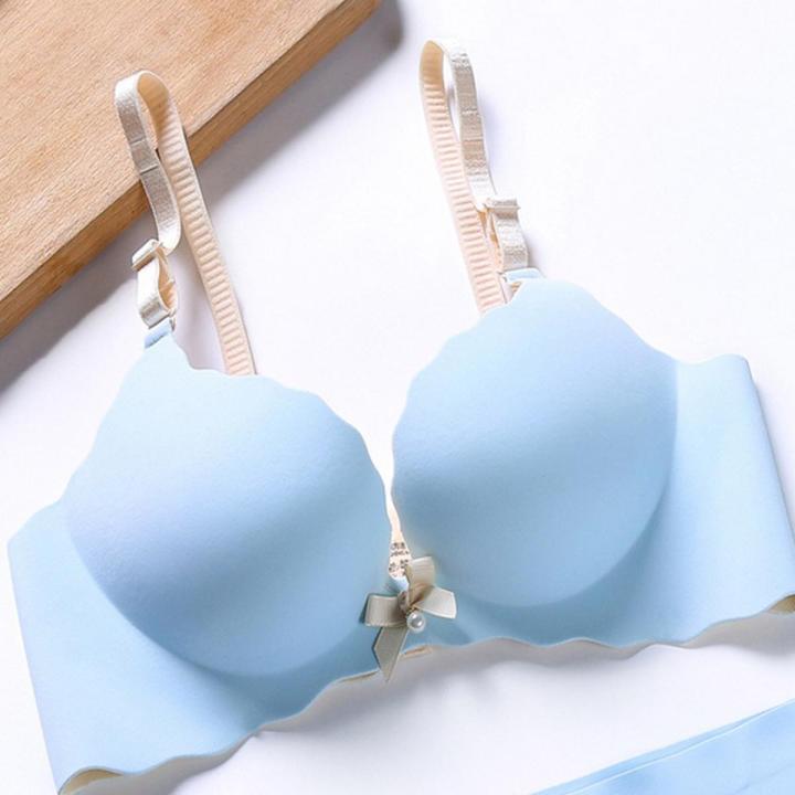 【VisioN Shop】Lingerie Wirefree Push Up Bras For Women Bra Cotton Thin ...