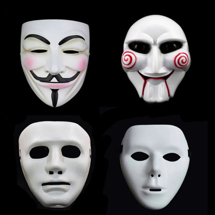 Party Anonymous Masks Halloween Movie Theme Face Masks For Adult ...