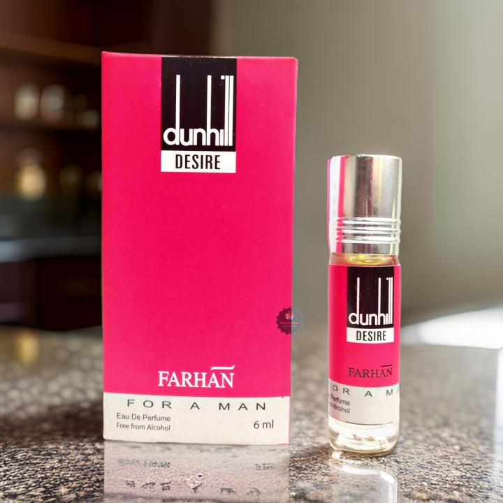 Dunhill Desire Concentrated Perfume Oil Attar For Man Long Lasting Non ...