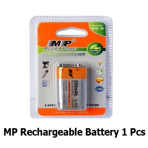 MP Rechargeable Battery 9V | Daraz.com.bd