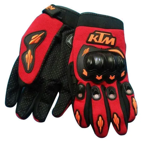 KTM Full Finger Hand gloves for Biker. Blue- XL | Daraz.com.bd