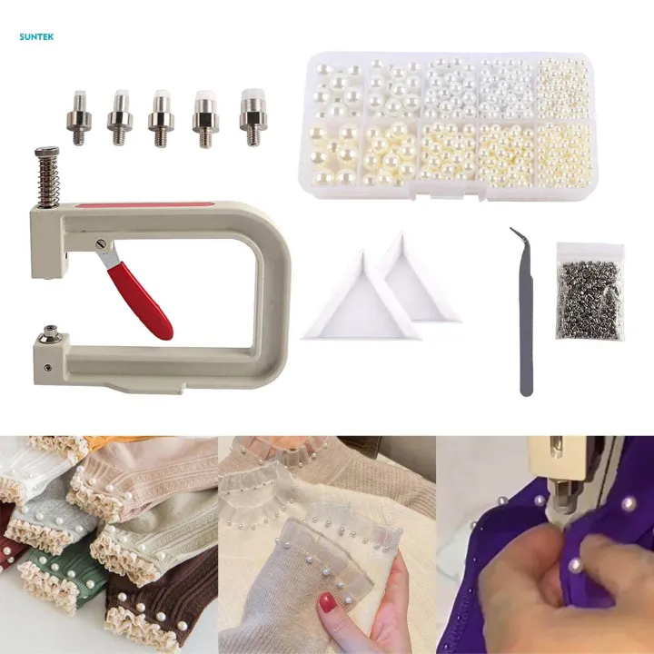 【Special Promotion】 Hand Press Pearl Setter Tool Pearl Handmade Setting ...