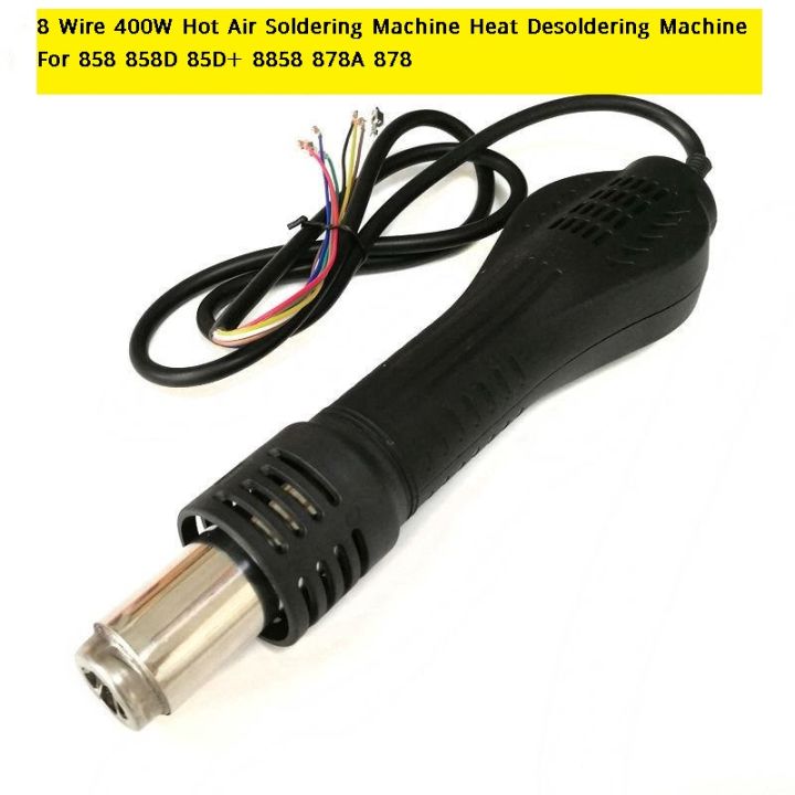 8 WIRE Soldering Station Hot Air Blower Handle 8 Wire 400W Hot Air ...