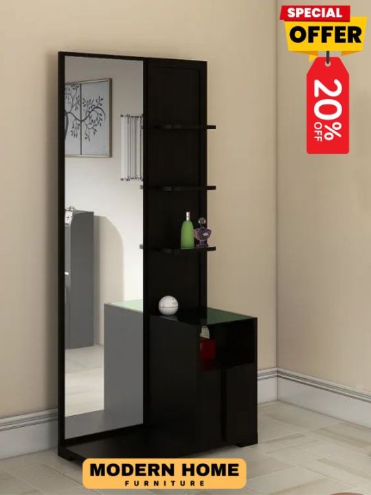 Dressing Table With Full Glass - Modern Home Furniture | Daraz.com.bd