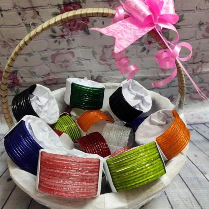 6 Dozon Glass Bangles/Churi combo gift package for girls | Daraz.com.bd
