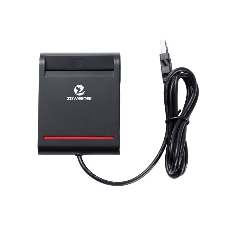 Zoweetek 12026-2 Easy Comm USB EMV Smart Card Reader Writer with Driver ...