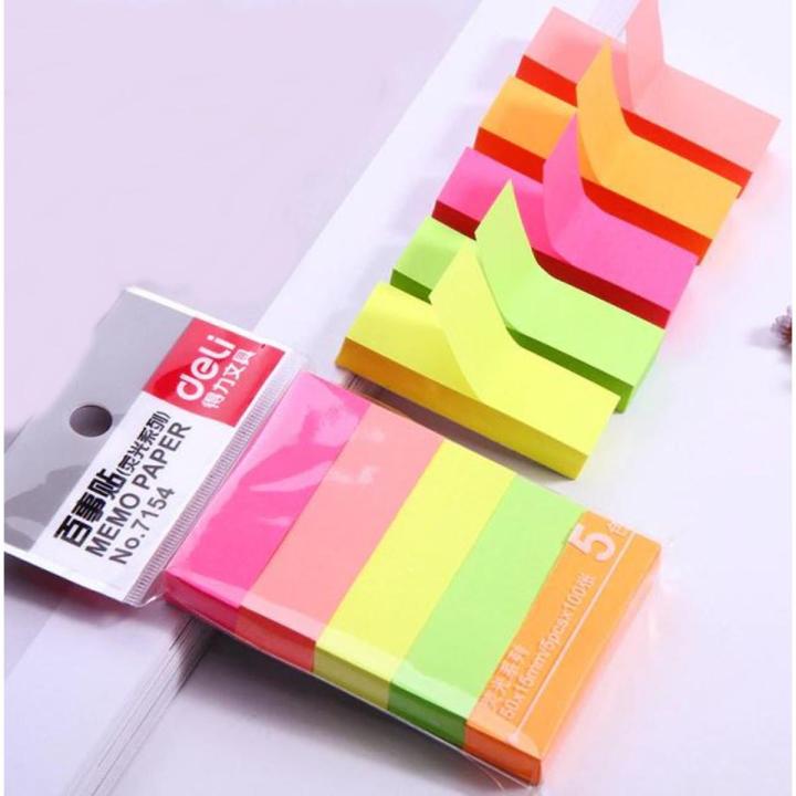 Custom Cute Long Sticky Notes Pad | Daraz.com.bd