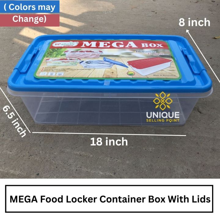 MEGA Food Locker Container Box With Lids | Daraz.com.bd