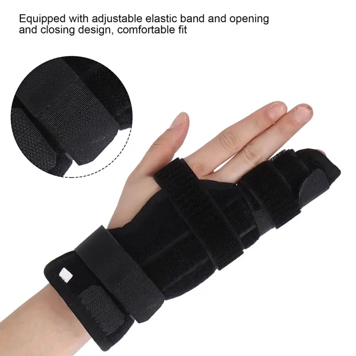 【Top Picks】 Adjustable Finger Fracture Splint Ring Finger Thumb Sprain ...