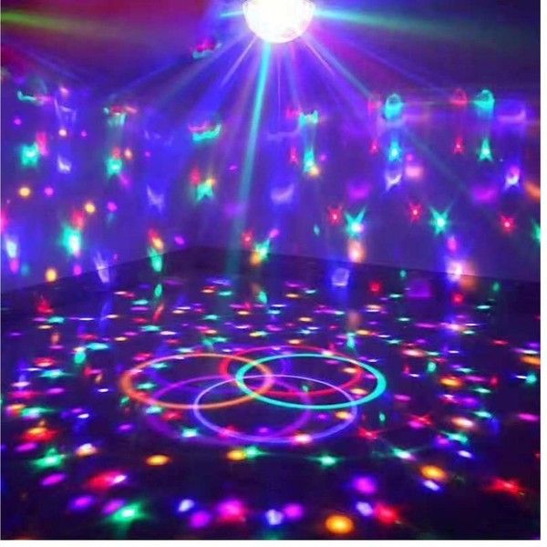 360 Degree LED Rotating Bulb Magic Disco Light for Party/Home/Diwali ...
