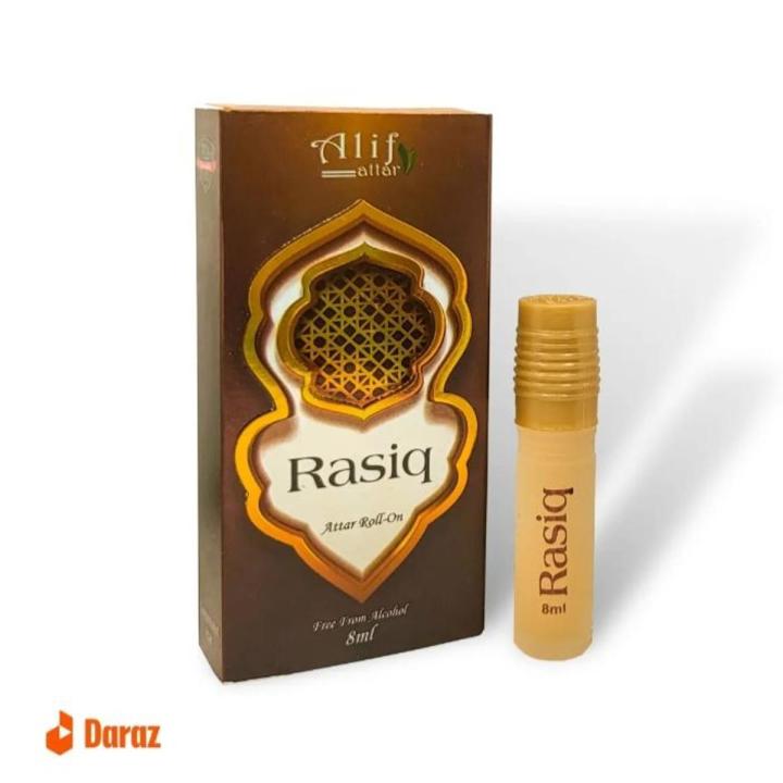 Alif Rasiq Premium Attar ( Halal ) -8ml | Daraz.com.bd