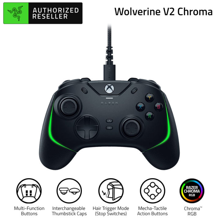 RAZER Wol-verine V2 Chroma - Wired Gaming Controller for Xbox Series X ...