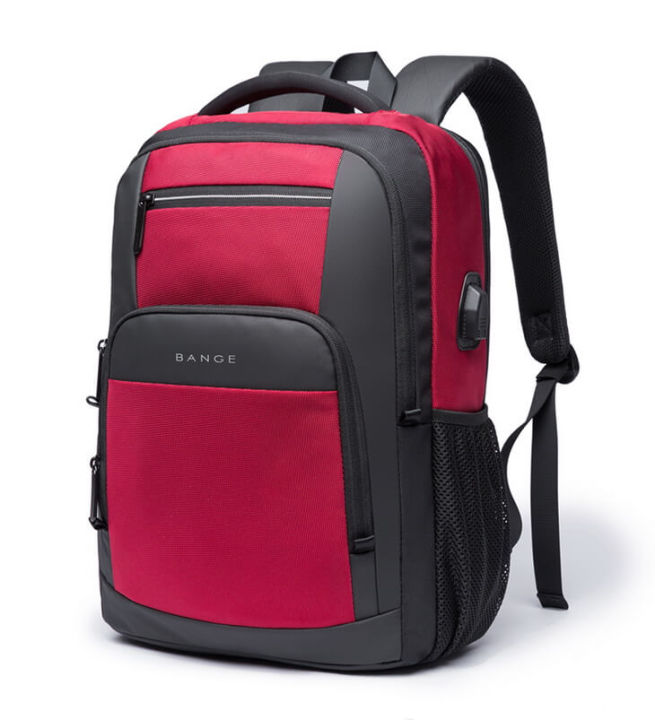 BANGE Business College 15.6″ Laptop School Multi-functional Backpack ...