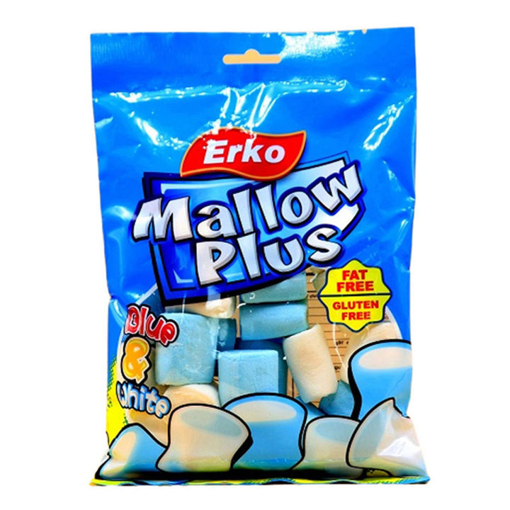 Erko Marshmallow Plus Blue and White 100Gm | Daraz.com.bd