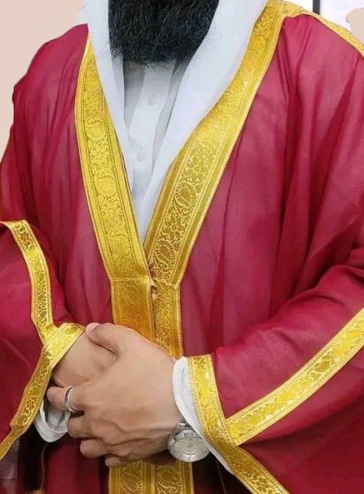 Maroon Color Comfortable Bangladeshi Imam Dress Abakaba Thobe for Men ...