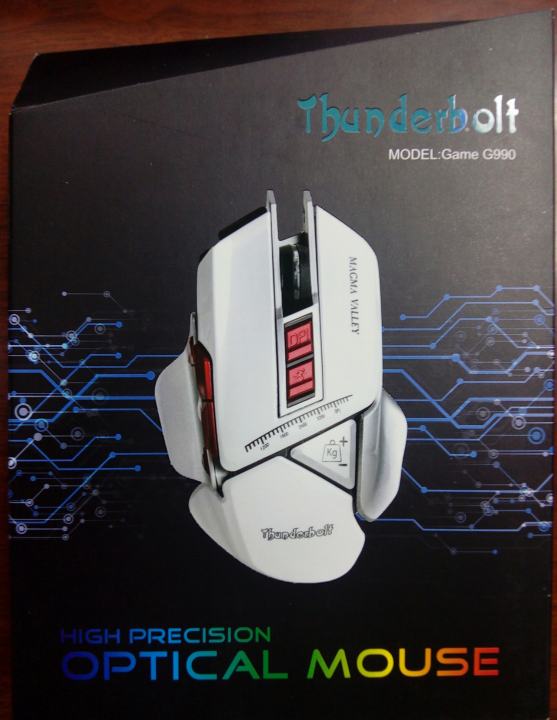 Gaming Mouse Thunderbolt Model : Game G990 Mouse ,Professional Mouse ...