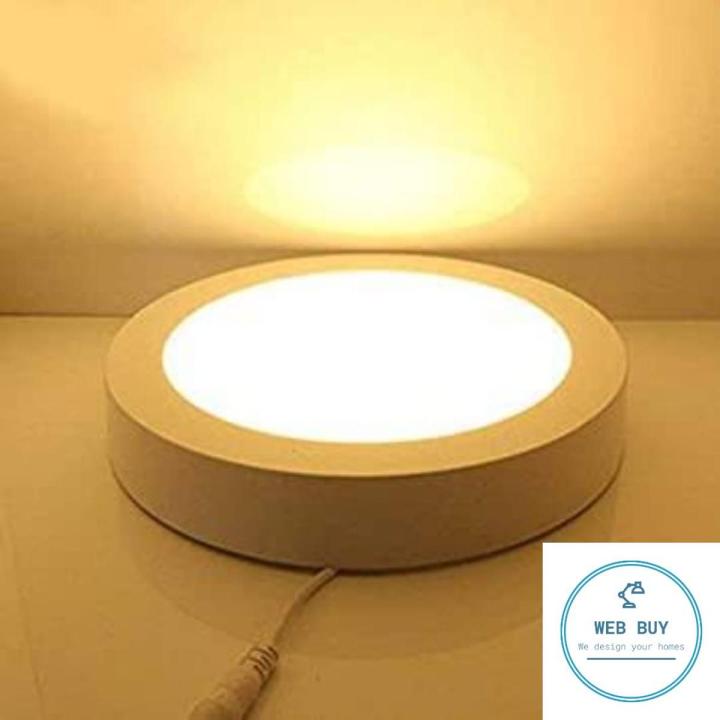 LED 12 Watt Surface Light Round Warm White - LED Round Warm Light 12 ...
