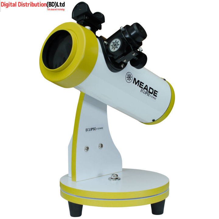 Telescope With Solar Filter Meade 227000 Eclipse View 82mm f/3.7 AZ ...
