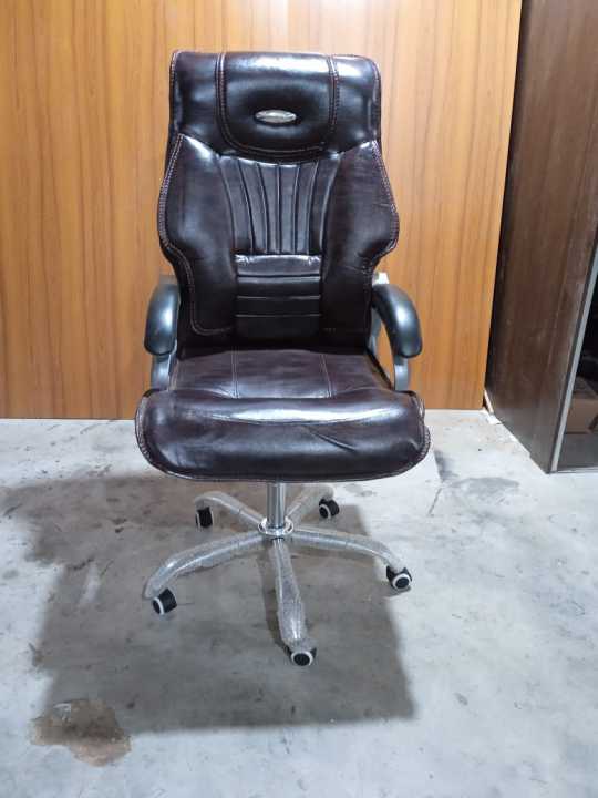 Office Executive Hi Back Chair - Adjustable chair height ,5pcs PVC 2 ...