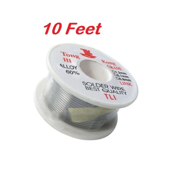 Tin Lead Flux Rosin Core Solder Wire Low Melting Wire Diameter 0.8mm 1 ...
