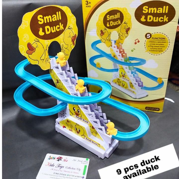 Duck Efficient Little Duck Track Slide Toys, Electric Duck Climbing ...