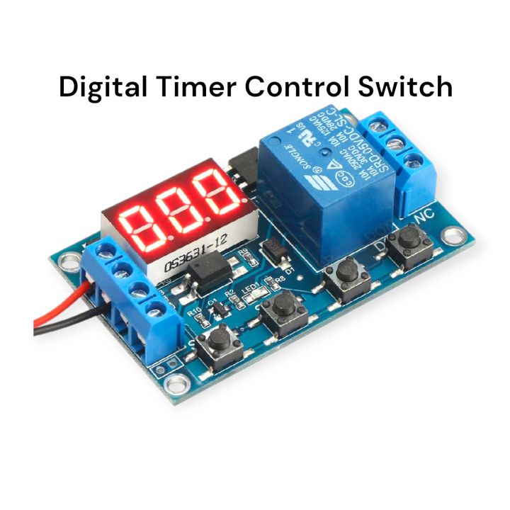 DIY Incubator Turning Motor Controller Timer Module 5–30V 10A Relay | Daraz.com.bd