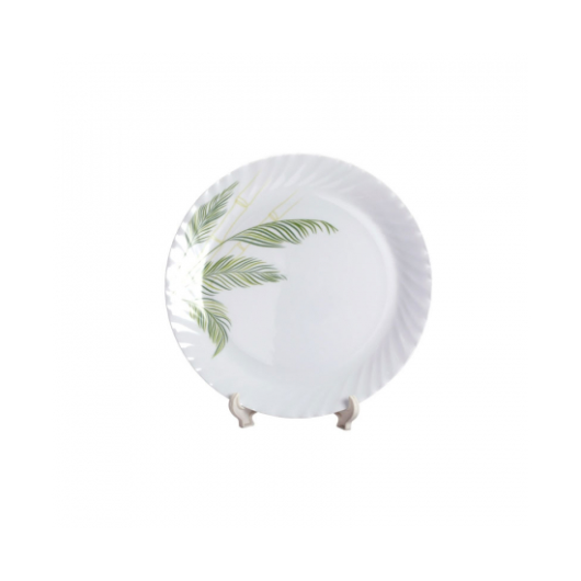 11" Crazy Plate-Green Leaf 6 Pcs | Daraz.com.bd