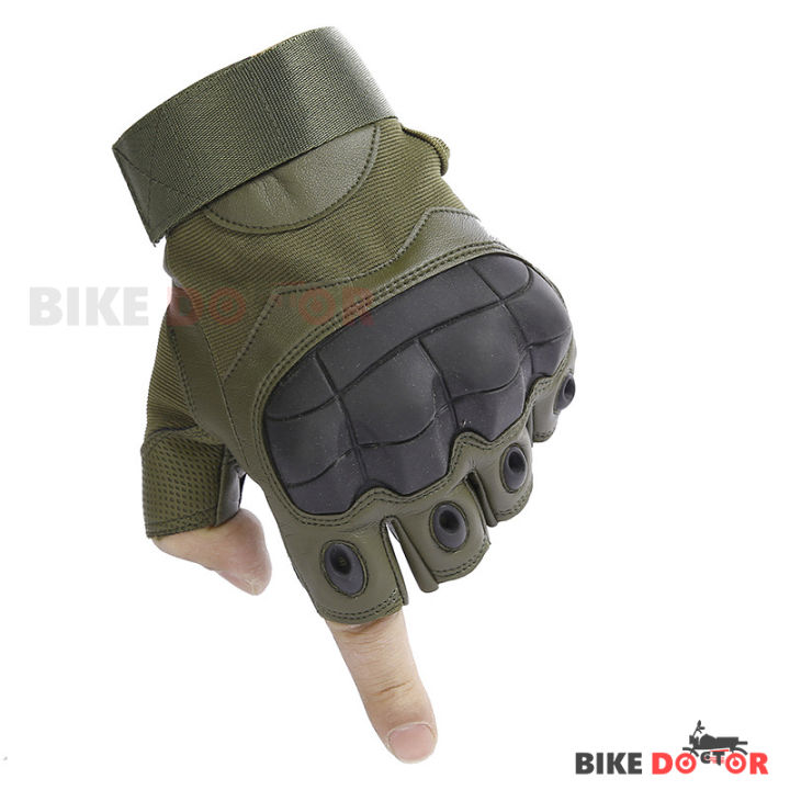 Half finger Military Grade Tactical Outdoor Hand Gloves for Bike ...