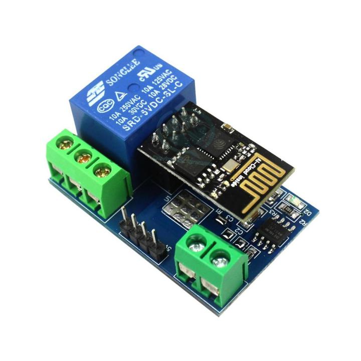ESP8266 ESP-01S WIFI App Control Switch 5V 1 Channel Relay Module ...
