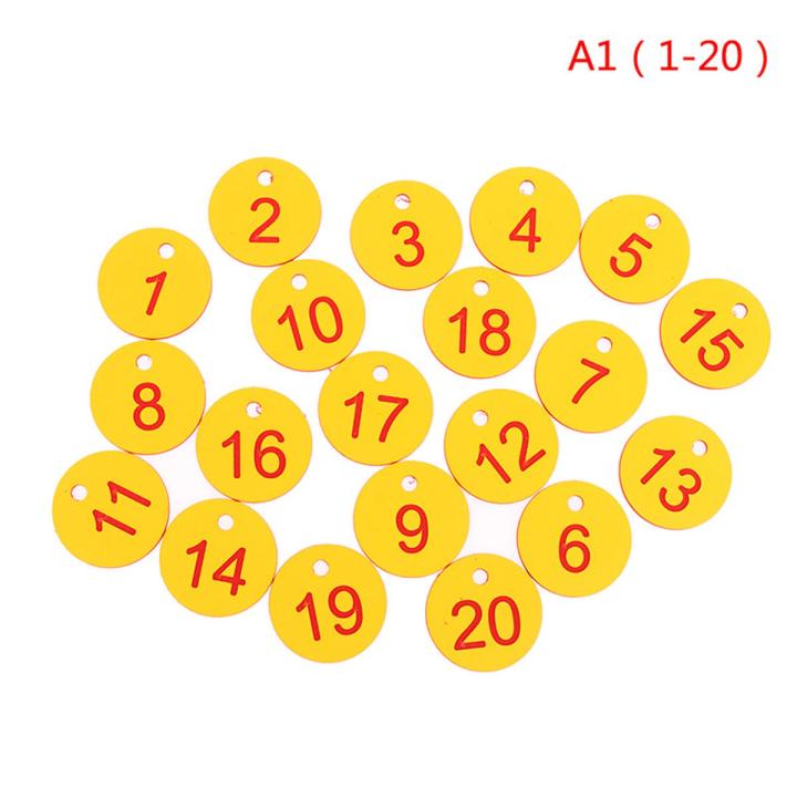 20/50pcs Farm Number Tags Mating Box Beekeeping Husbandry Hanging ...