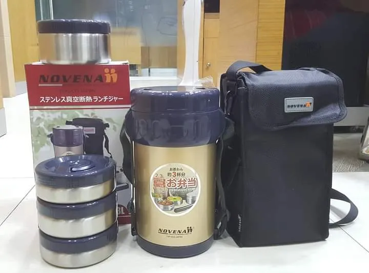 Novena Lunch Box 3 Layer Hotpot (Heavy Duty) | Daraz.com.bd
