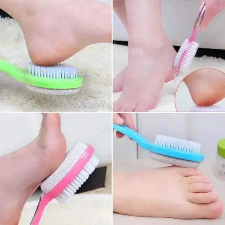 4-Step Multi-Use Foot Care Brush Scrubber and Scraper - 1 Piece | Daraz ...