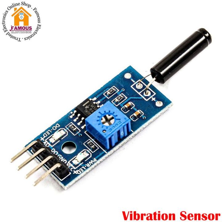 Progressive - Superb Quality - Robocraze SW-420 Vibration Sensor for ...
