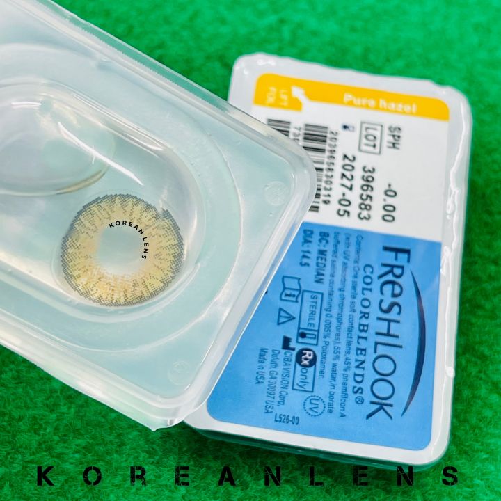 Freshlook Pure Hazel Colored Contact Lenses | Daraz.com.bd