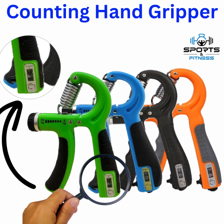 Counting 5-60kg Adjustable Hand Grip - Sports & Fitness | Daraz.com.bd