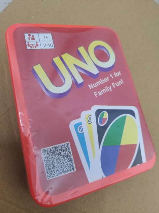 Protivas Uno Card Game With Plastic Box and 108 Pcs High Quality Cards ...