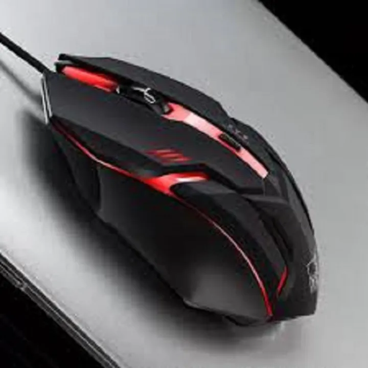 7 Bright Color Led Backlit Mouse Gaming Mouse - Add Vibrant Lighting To ...
