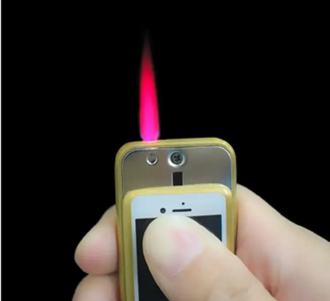 phone Shape Turbo Gas Jet Lighter | Daraz.com.bd