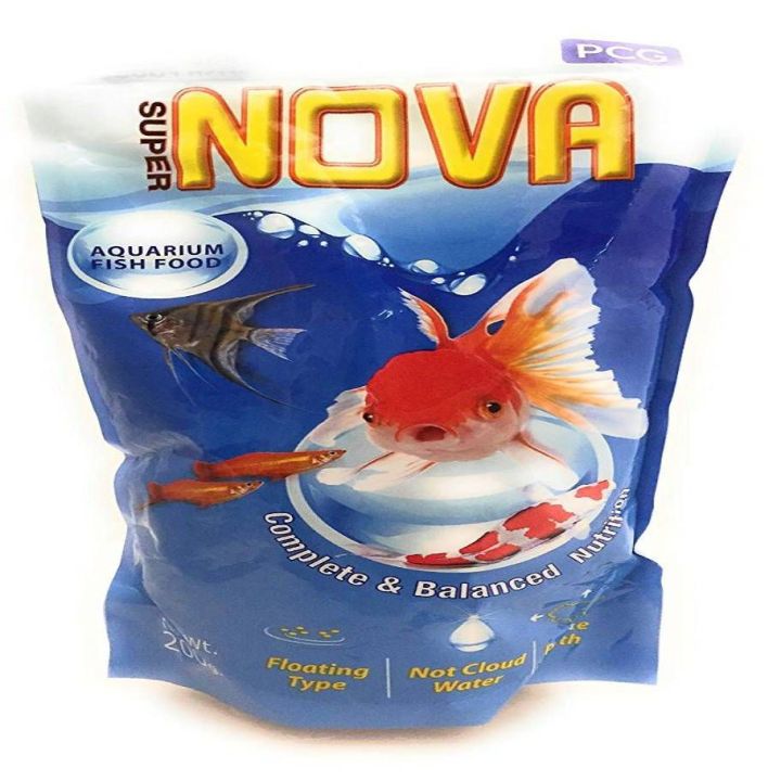 Super Nova Big Size aquarium fish food 200g 1PCS | Daraz.com.bd